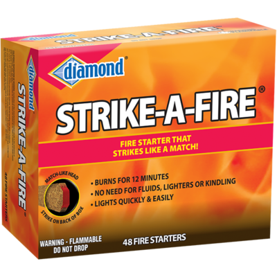 Diamond Strike-A-Fire Firestarter - Pine Mountain