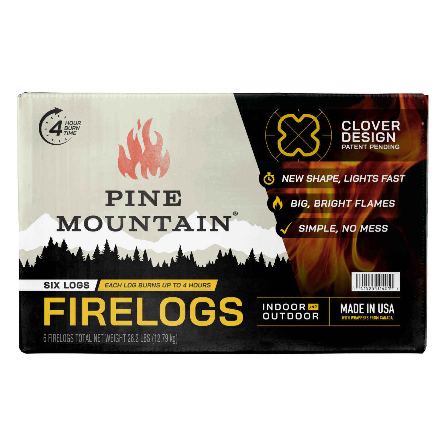 4-Hour Firelog - Pine Mountain