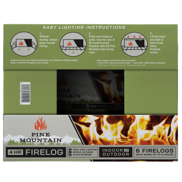 4-Hour Firelog - Pine Mountain