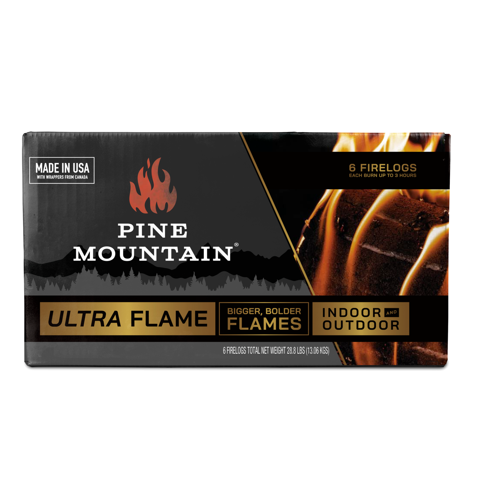 Ultraflame Firelog - Pine Mountain