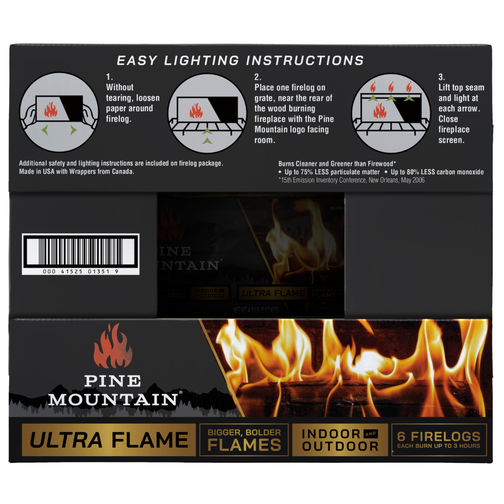 Ultraflame Firelog - Pine Mountain
