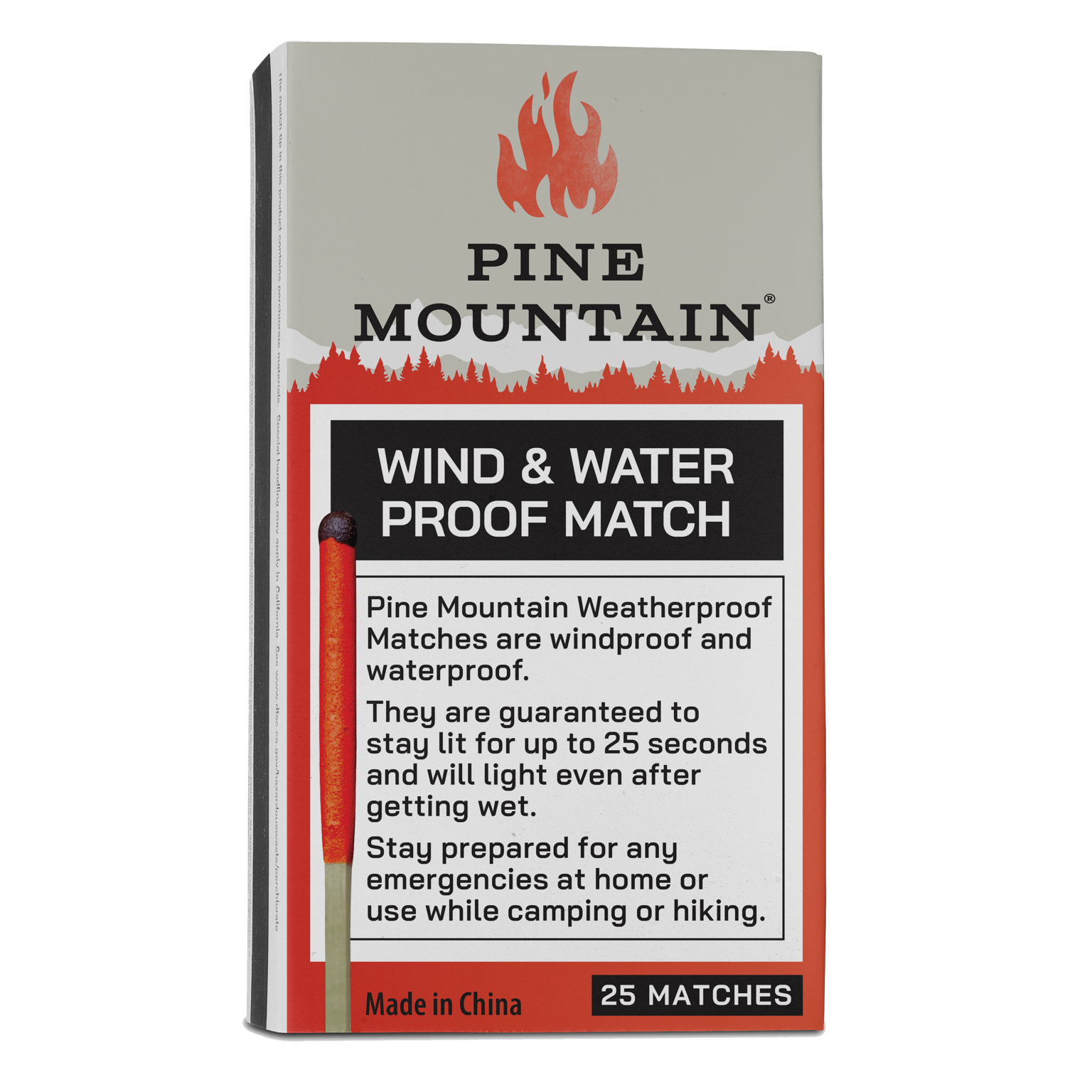 Weatherproof Matches - Pine Mountain