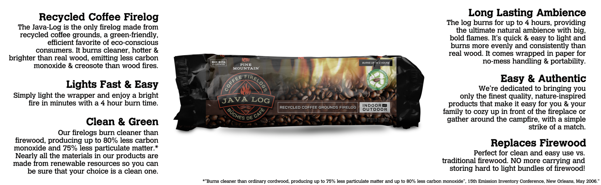 Java-Log® - Pine Mountain