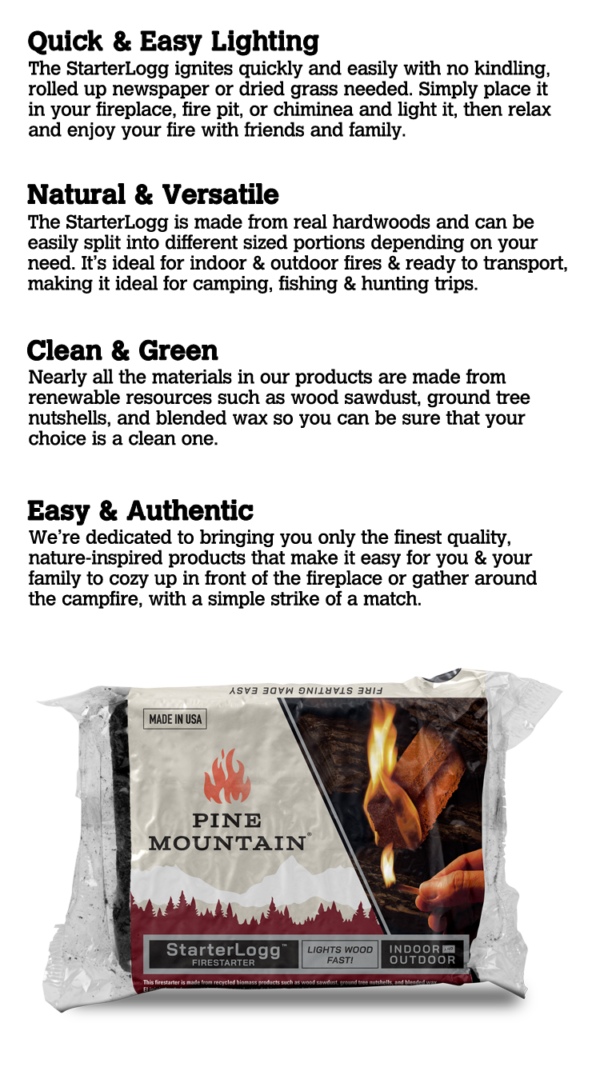 StarterLogg Firestarter - Pine Mountain