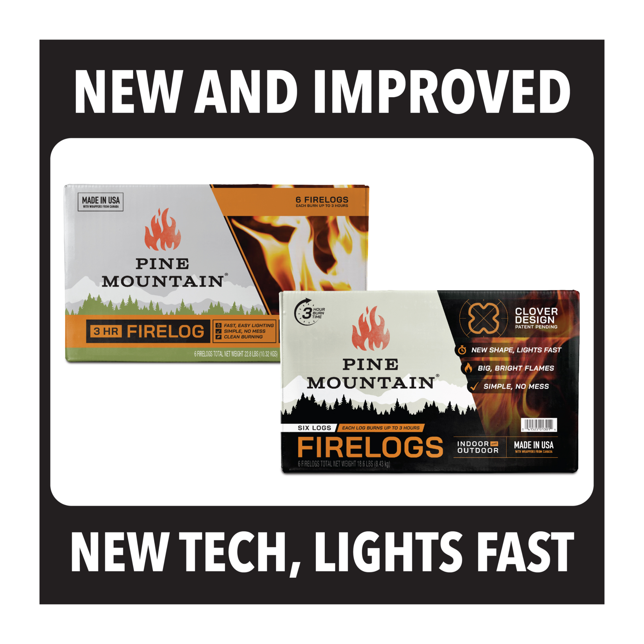 3-Hour Firelog - Pine Mountain